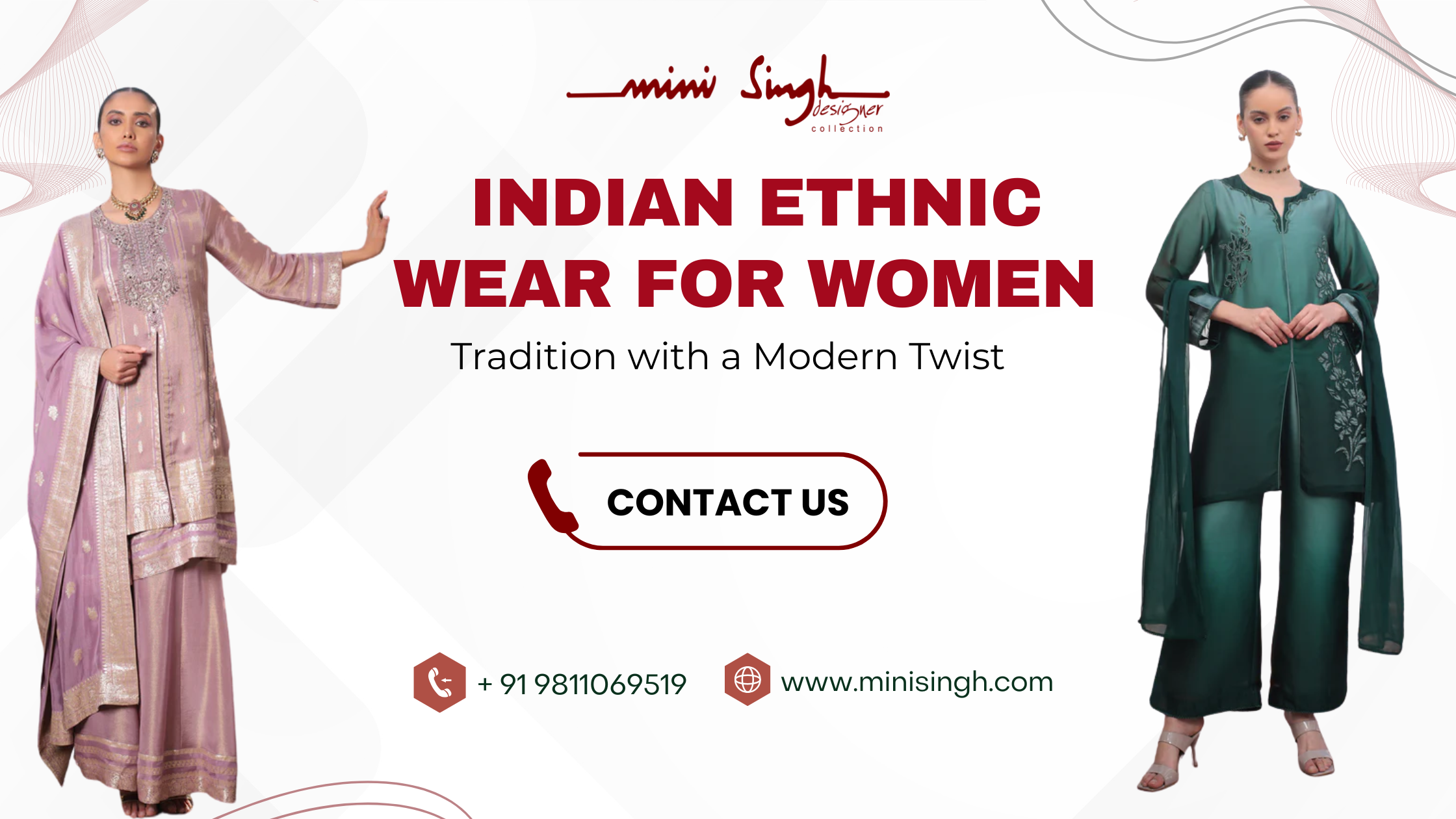Indian Ethnic Wear for Women in Delhi NCR by Mini Singh