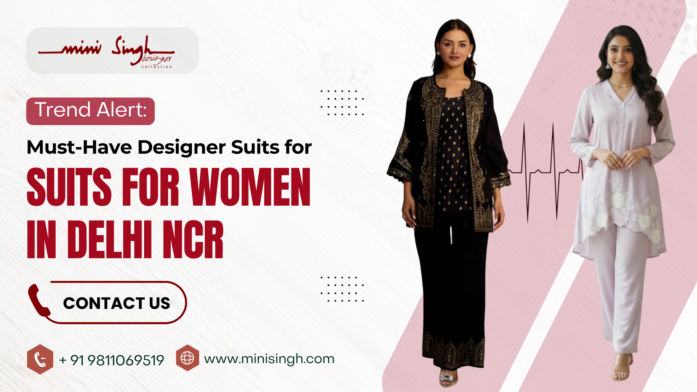 Shop Designer Suits for Women in Delhi NCR – Trending Styles